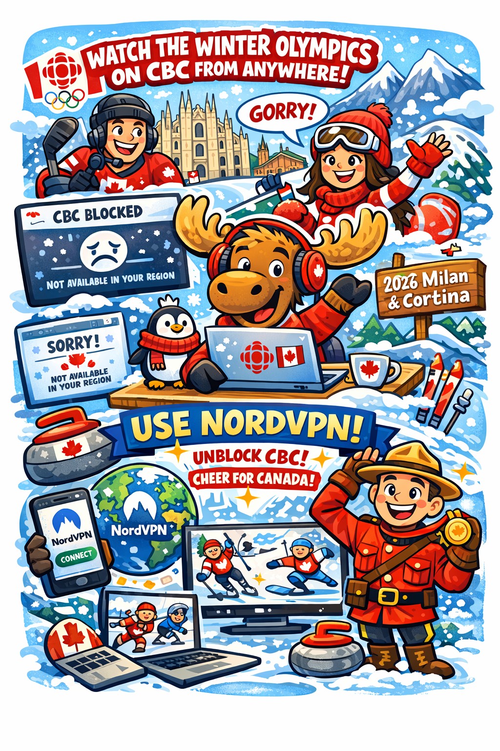 How to Watch the Winter Olympics on CBC Outside Canada (Winter Olympics ...